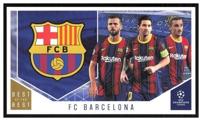Topps Best of the Best 2020-21 Barcelona 106 Barcelona Club Cards | eBay