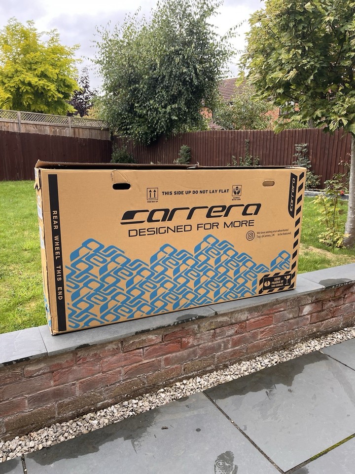 Bike Box Bicycle Shipping Box – Double Wall Cardboard 135 x 75 x 20 cm ...