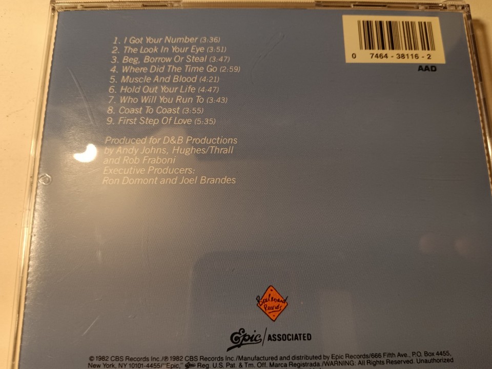 HUGH THRALL BAND USED CD ORIGINAL EPIC BOULEVARD LABEL GLEN HUGHES | eBay