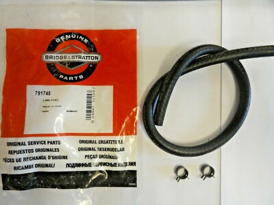 GENUINE BRIGGS & STRATTON FUEL LINE 791745 - original Briggs 296004 ...