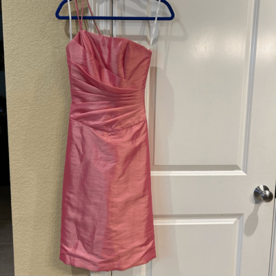 Pinky & Me pink mini formal dress size 4 | eBay