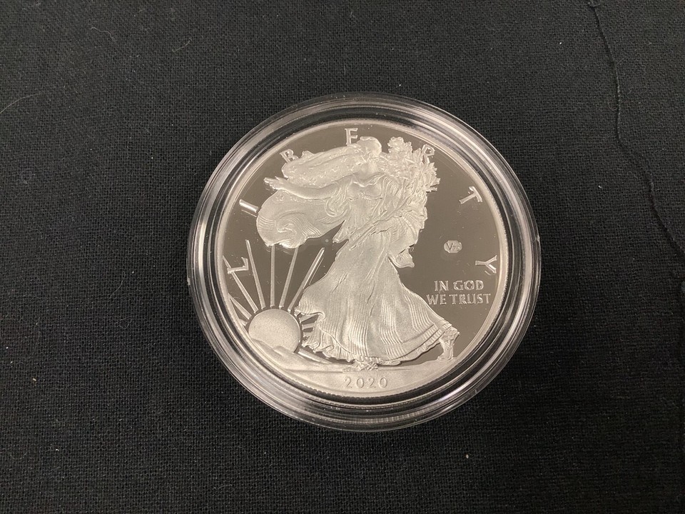 2020-W WWII 75th anniversary American Silver Eagle V75 Privy Box/COA ...