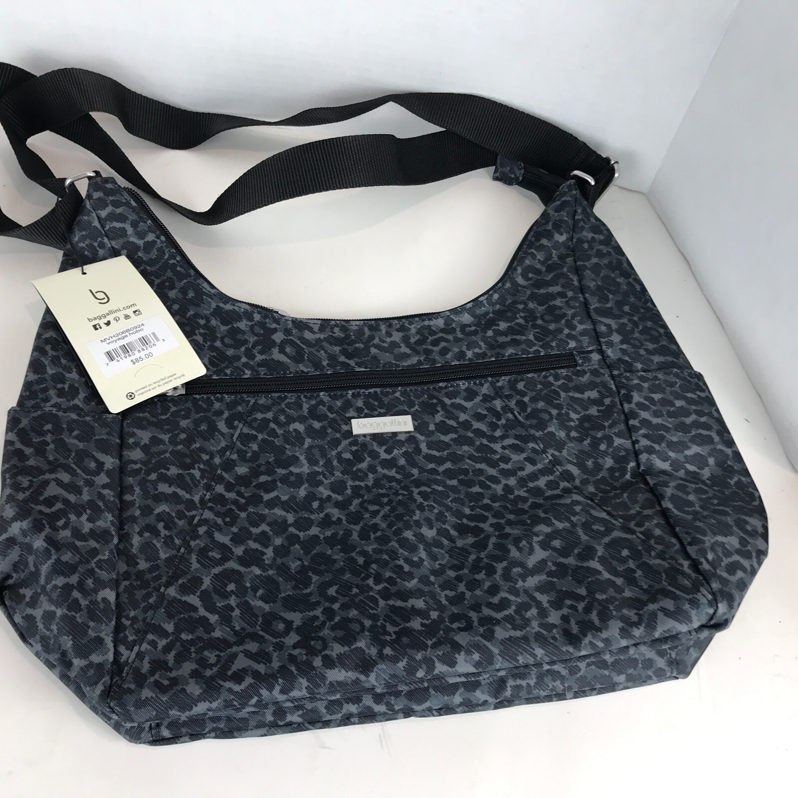 Baggallini crossbody Leopard Print Purse, NWT | eBay