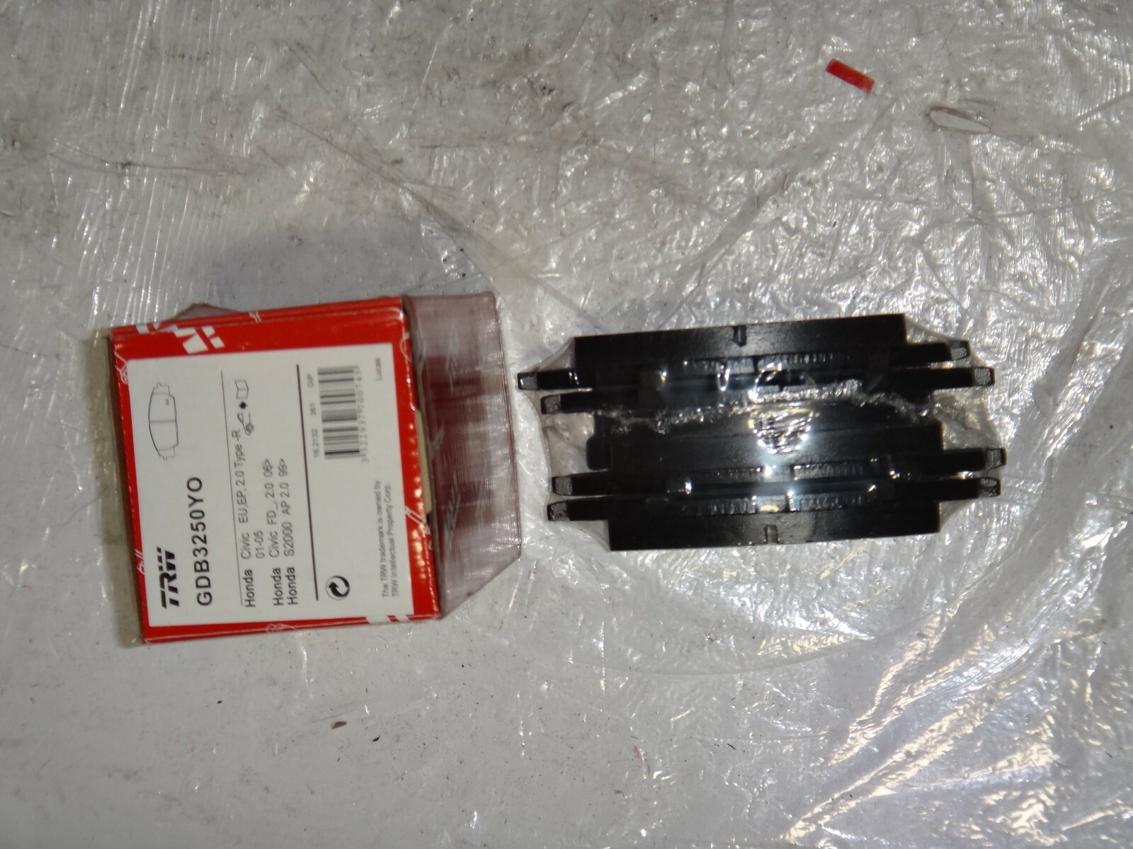 Disc Brake Pad Set-ES Akebono ACT904 fits 2002 Mitsubishi Lancer for ...