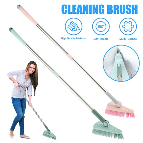 Shower Cleaning Brush Triangle Floor Brush with Flexible Brush Head↱ | eBay