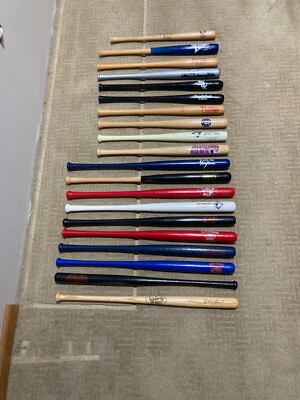 MLB Mini Bat Lot - 20 Total Bats from the 1990's - Yankees Red Sox ...