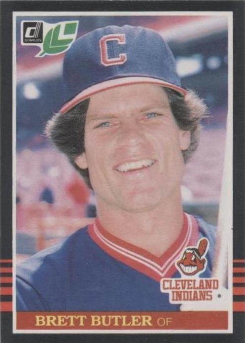 1985 Leaf - Brett Butler #186 for sale online | eBay