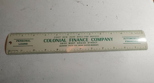 Vintage Colonial Finance Company Big Bear Super Market Hilltop ...