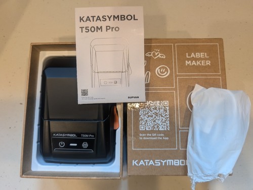 Katasymbol T50M PRO Wireless Label Maker New Open Box Tested ...
