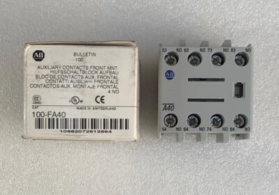 Allen Bradley 100-FA40 Auxiliary Contact | eBay