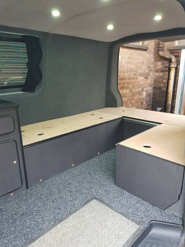 Vw Transporter T5/T6 Swb Camper Van U Shape Furniture and Seats / Beds ...