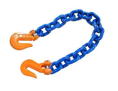 3/8" Grade 100 Binder Chain 15 FT Heavy Duty Transport Alloy 8,800 lbs ...