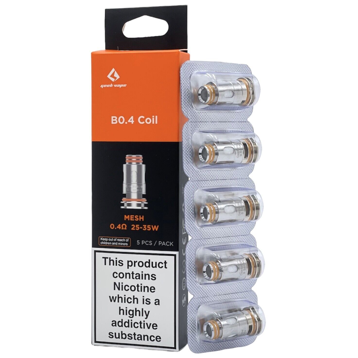 GeekVape Aegis Boost Coils 0.2ohm 0.3ohm 0.4ohm 0.6ohm 1.2ohm - Genuine ...