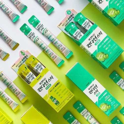 [CJ] Condition Hangover Stick Green Apple Jelly 18g (10ea) Remedy Quick ...