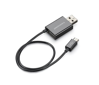 Plantronics Dual Cable,usb And Micro Usb, Black 87090-01 | eBay