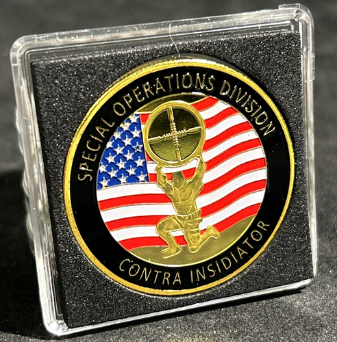 United States SECRET SERVICE-COUNTER SNIPER Team Challenge Coin USSS ...