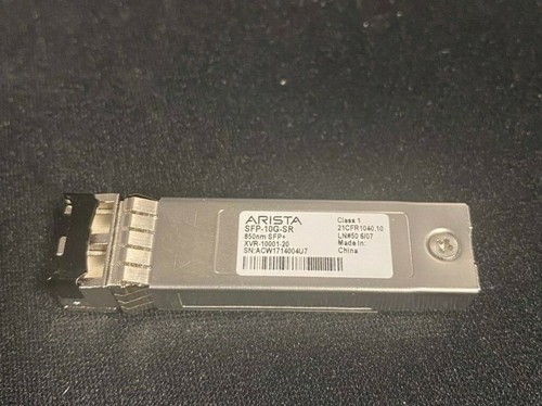 Lot of 50 Arista SFP-10G-SR 10GBASE-SR SFP Arista Original | eBay