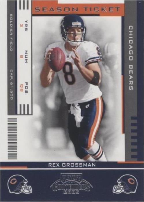 2005 Playoff Contenders Rex Grossman #19 for sale | eBay