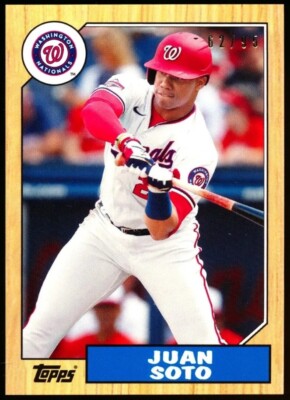 2021 Topps Transcendent VIP JUAN SOTO 1987 Through The Years /95 | eBay