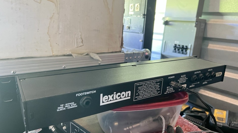 Lexicon ALEX Digital Effects Processor w/ Power Supply | eBay