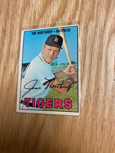 1967 Topps Baseball Jim Northrup Detroit Tigers Card #408 | eBay