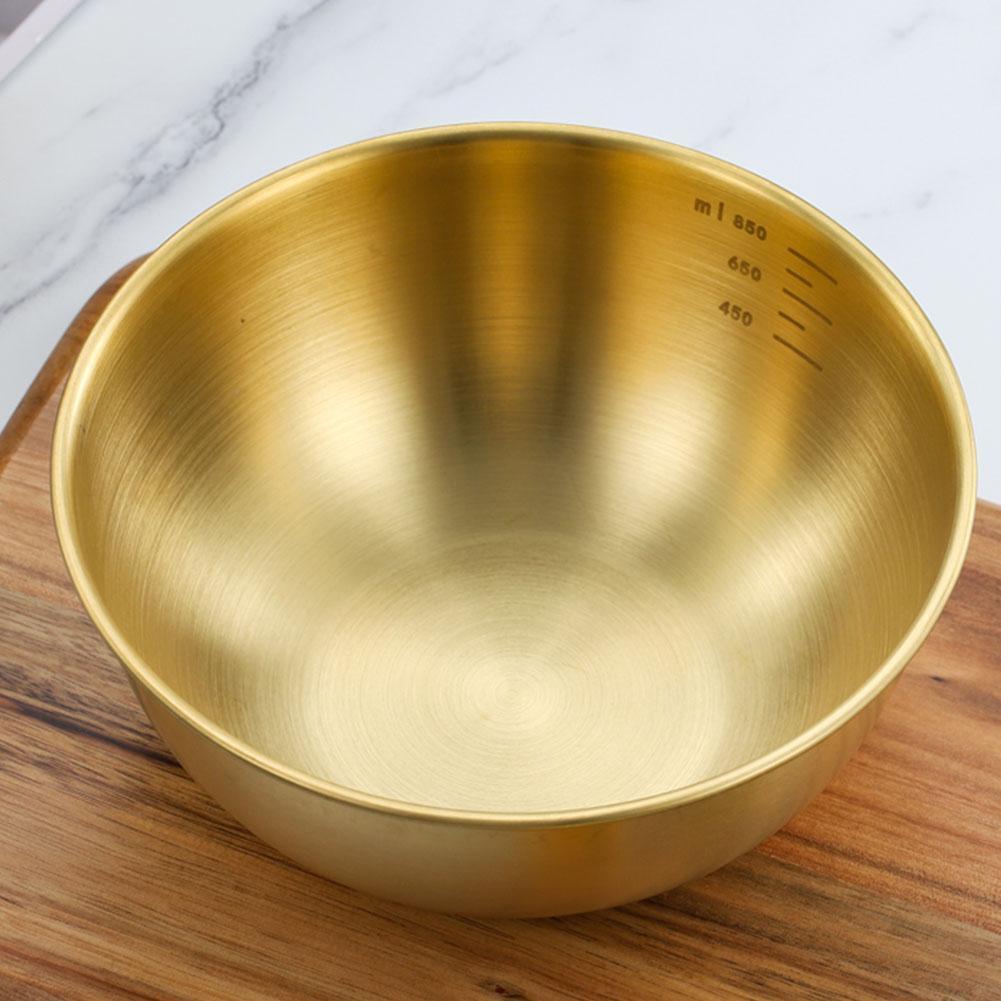 Stainless Steel Graduated Salad Bowl for Noodles Fruits and Veggies | eBay