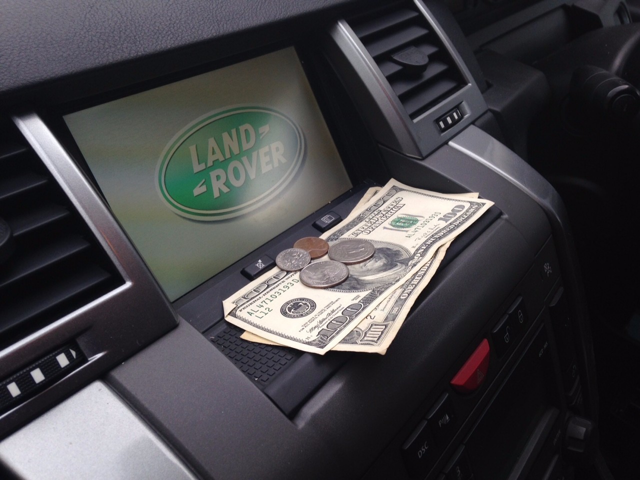 2005-2009 Land Rover Range Rover Sport Dash Non-Slip Mat Fits Under Sat ...