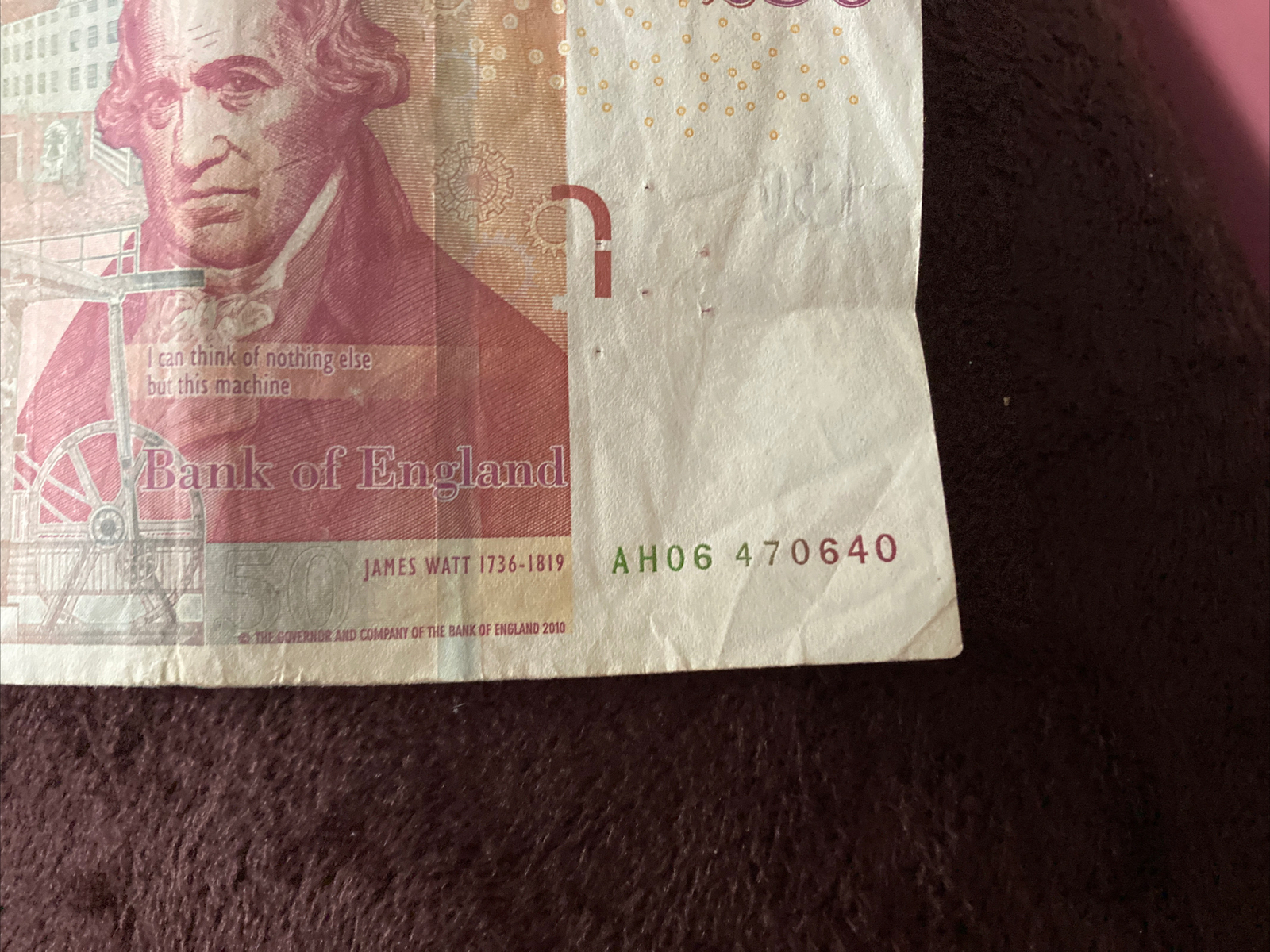 Old £50 Fifty Pounds Bank of England Note - Circulated. | eBay UK
