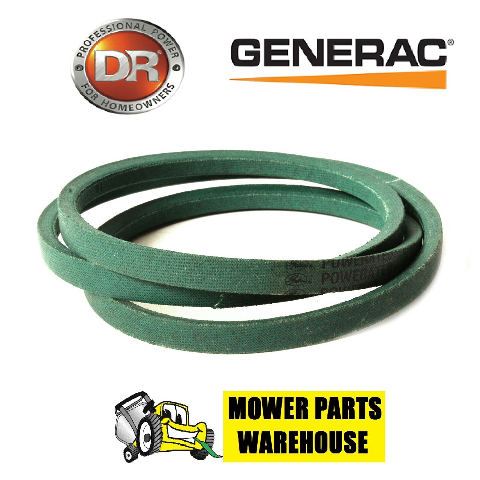 NEW GENUINE OEM DR POWER GENERAC 310881 TRIMMER MOWER V-BELT PREMIER ...