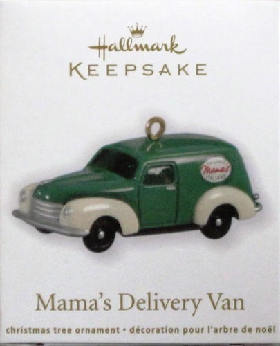 2012 HALLMARK - MAMA'S DELIVERY VAN- COMPLEMENTS MAMA'S RISTORANTE ...