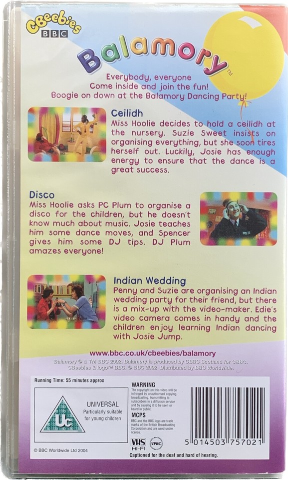 Balamory Dancing Party - VHS Video - BNIB | eBay