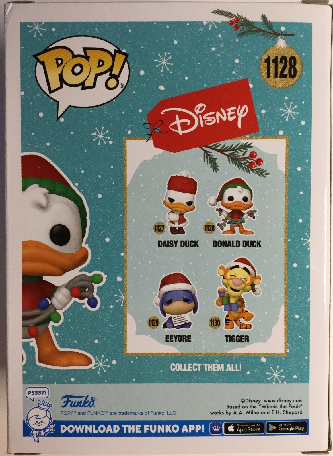 Funko POP! Disney Holiday DONALD DUCK Vinyl Figure #1128 - NIB | eBay