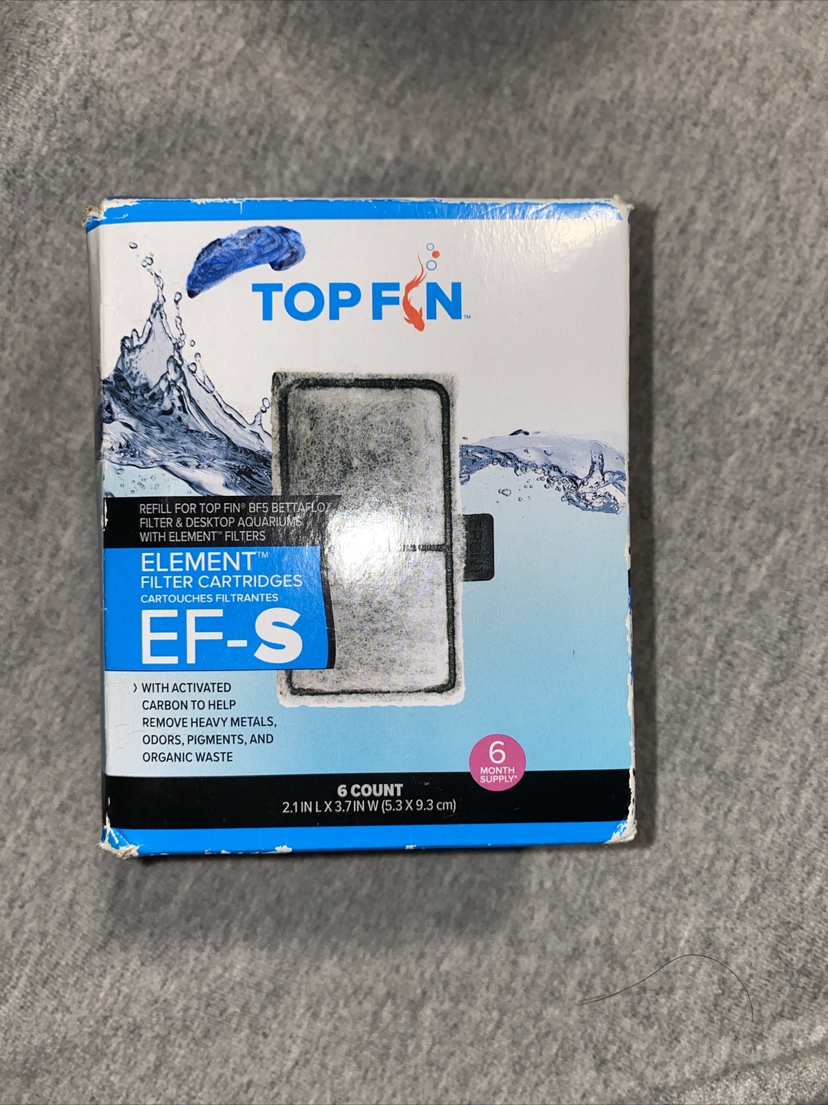 Top Fin Element Filter Cartridges 5 Count Aquarium Fish for sale online ...