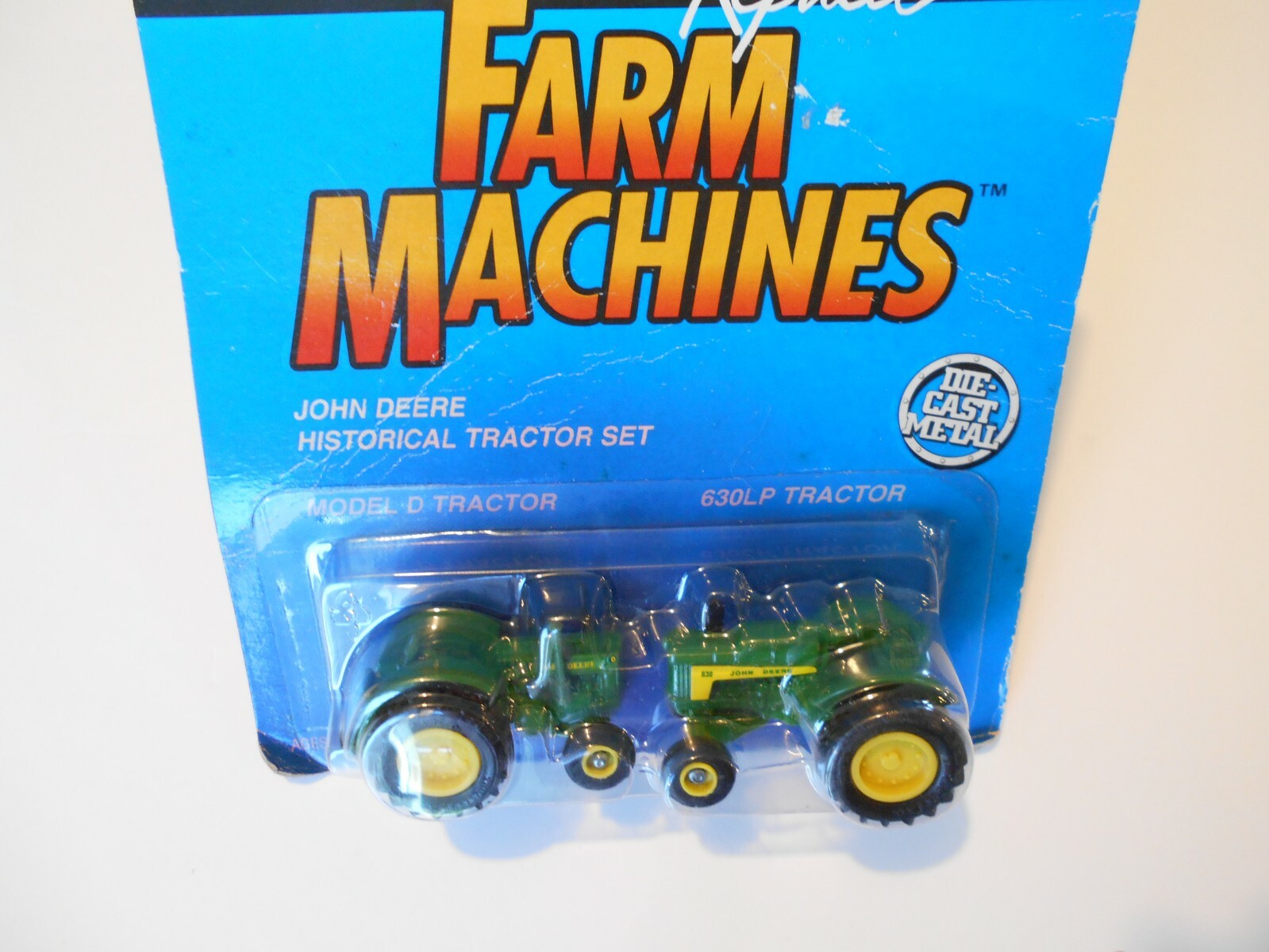 Vintage 1993 Ertl 1:64th John Deere Historical Tractor Set, Model D ...