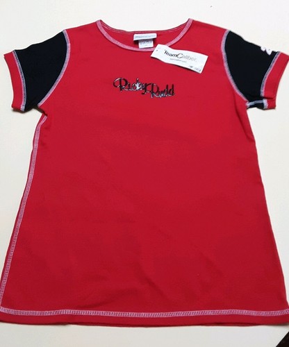 TEAM CALIBER Nascar Ricky Rudd Red/Black T-Shirt Juniors Large #21 NWT ...