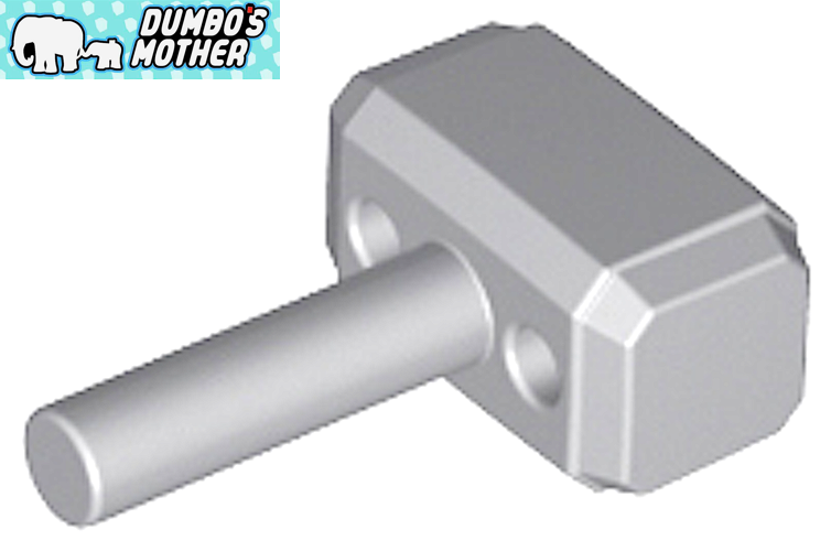 Lego Thor's Hammer Mjolnir Sledgehammer Weapon Minifigure Marvel ...