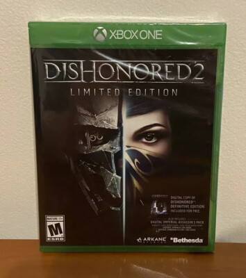Dishonored 2 Limited Edition Xbox One Game New Sealed 93155170735| eBay