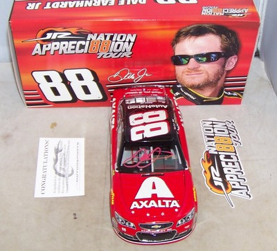 1:24 ACTION 2017 #88 AXALTA LAST RIDE DALE EARNHARDT JR PAINT PEN ...