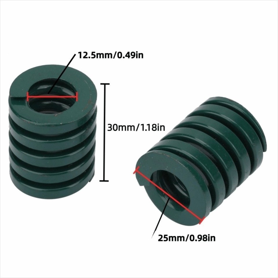 2pcs 30mm Long Mould Die Spring Stamping Compression Spring Stamping ...