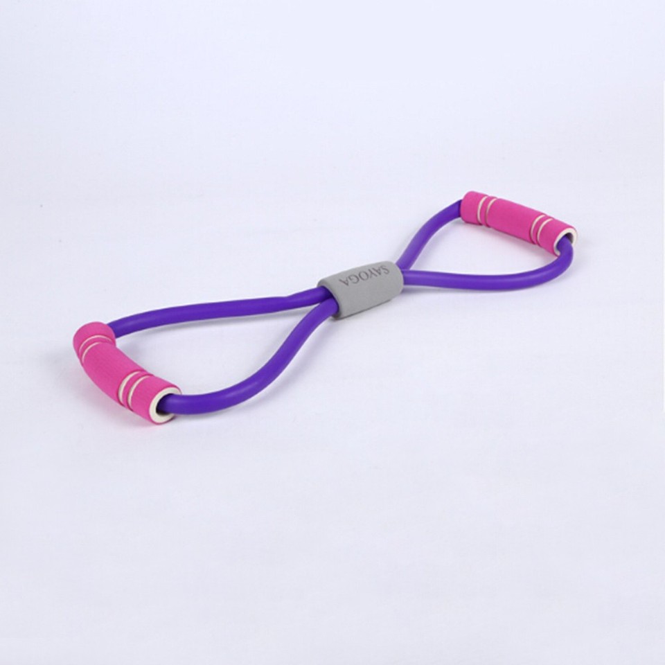 Flat Latex Elastic Resistance Band for Resistance Training Pilates and ...