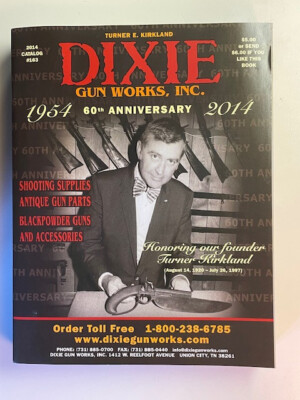 Dixie Gun Works 2014 60th Anniversary Catalog #163- Like New | eBay