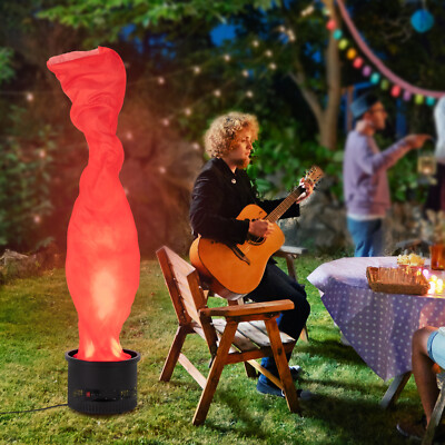 10 LED Fake Flame Light Stage Show Fire Flame Lighting Disco DJ Band ...