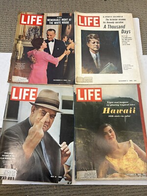 LIFE MAGAZINES 1965 DECEMBER 3, NOVEMBER 5, MAY 5, OCTOBER 8, EXCELLENT ...