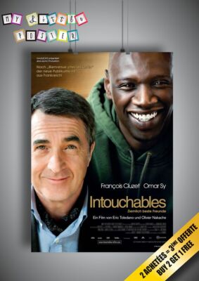 Intouchables Poster Movie Film Cine Wall Art | eBay