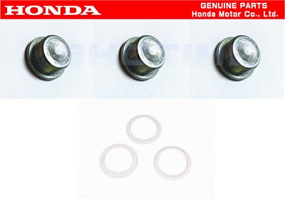 HONDA OEM CIVIC EF9 SiR B16A VTEC Coolant Port Expansion Plug Washer ...