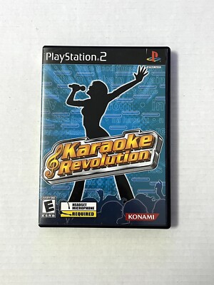 Karaoke Revolution ( PS2 PlayStation 2 , 2003 )- Game & Case No Manual ...