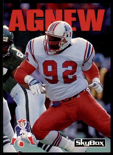 1992 SkyBox Ray Agnew New England Patriots #107 | eBay