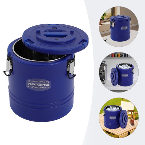 15L Insulated Bucket Insulated Soup Milk Juice Container Hot & Cold ...
