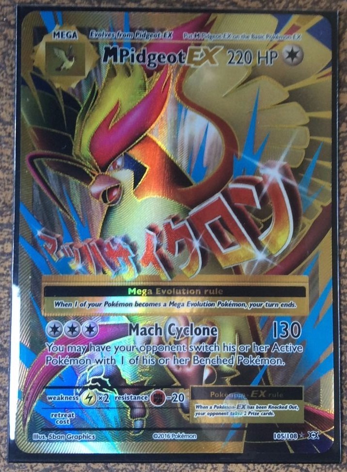 Mega Pidgeot Card