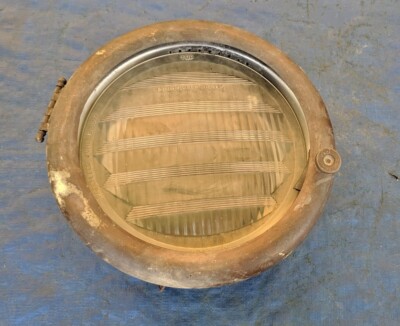 ANTIQUE 1917 AUTO SOLAR 1288 GAS HEADLIGHTS SIZE 9 1/2 IN PRIMOLITE ...